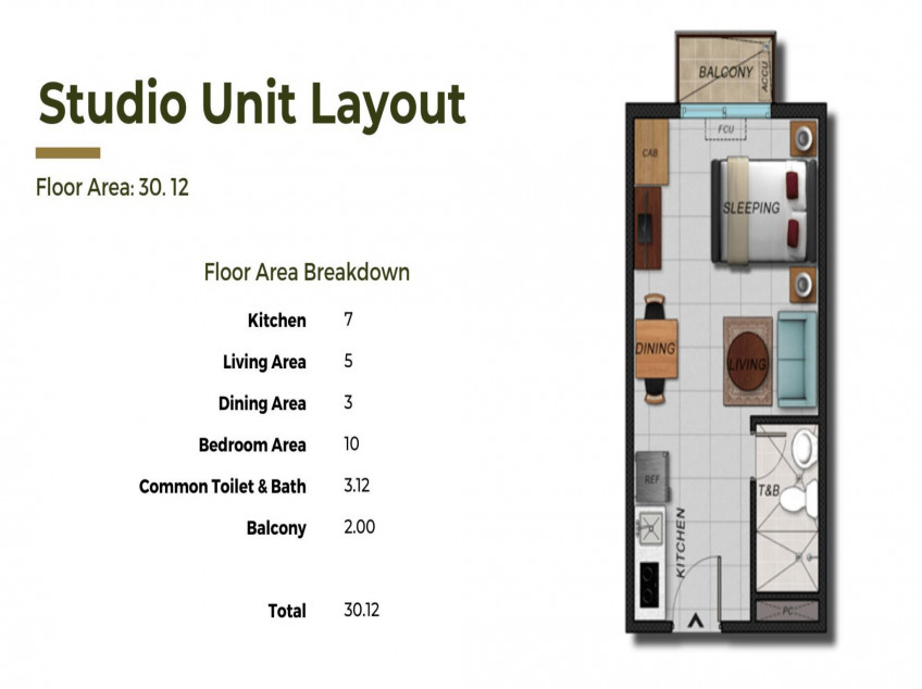 REAL | 1BR Condo for Sale | Alpine Villas Crosswinds