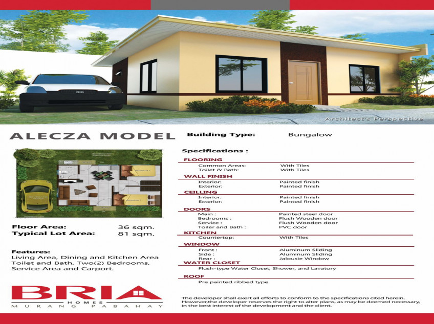 Bria Homes Alecza Single Firewall