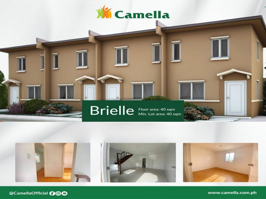 2BR BRIELLE INNER UNIT HOUSE AND LOT FOR SALE - CAMELLA CALAMBA