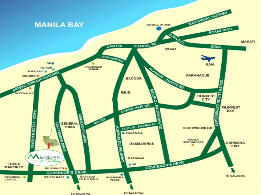 House & Lot for Sale at The Meridian Place