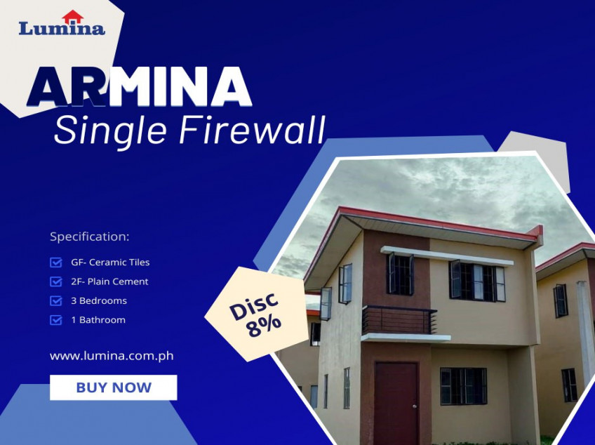 For Sale (Armina) Single Firewall House and Lot in Iloilo
