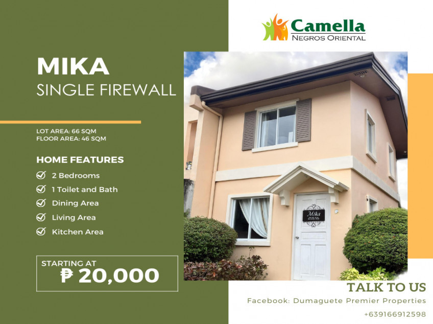 House And Lot For Sale (Mika Model) In Negros Oriental
