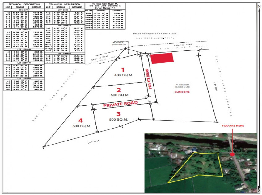 Quiet 500 SQM Lots, Private Road, Stunning Views In Ligao, Albay