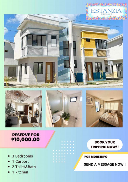 Non RFO Rent To Own Unit At Estanzia Enclave Tanza, Cavite