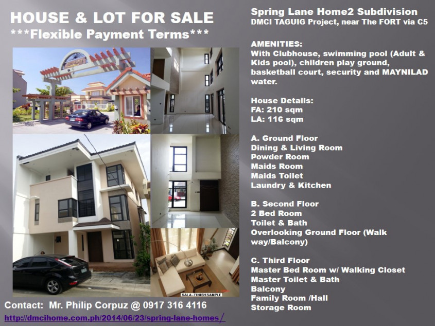 House And Lot For Sale In The Fort, BGC