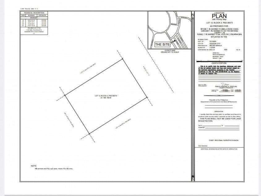 600 SQM Prime Residential Lot For Sale In Quezon City