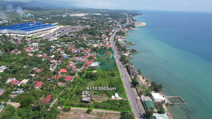 Prime 1-Hectare Lot For Sale on National Road in Compostela