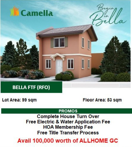 Camella Homes - Bella Cauayan, Isabela