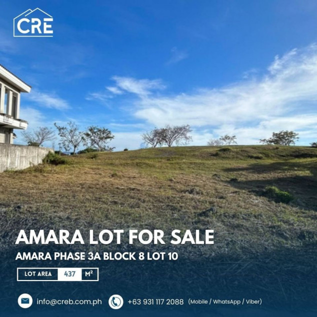 Amara Phase 3A Block 8 Lot 10 for Sale - Amara, Liloan Cebu