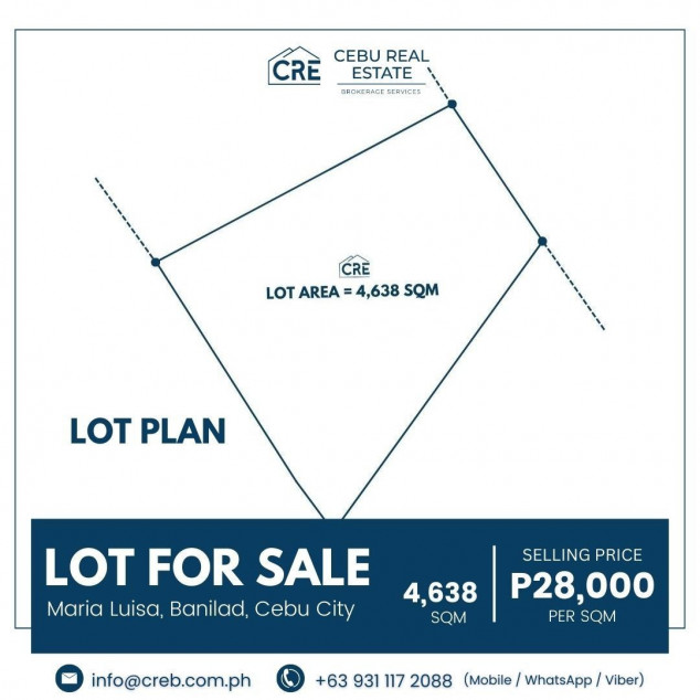 Residential Lot For Sale - Phase 4, Maria Luisa, Banilad, Cebu City