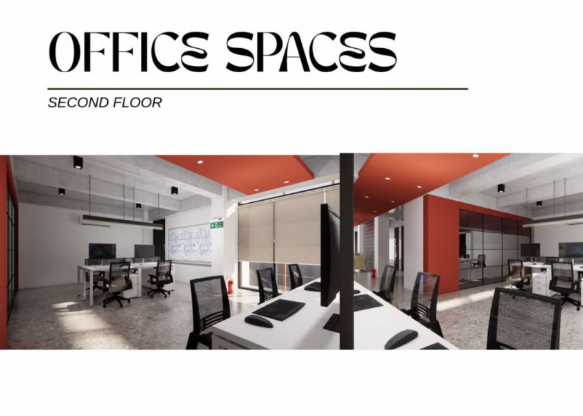 3 Storey - OFFICE with Roof Deck Under Construction Project 6 QC