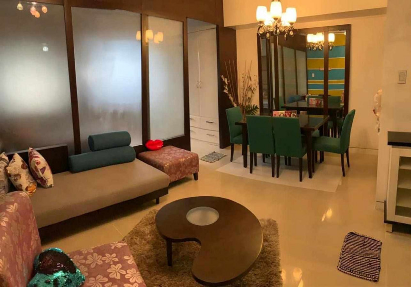 "Fully-Furnished 1-Bedroom Unit w/ Parking at El Jardin Del Presidente ...