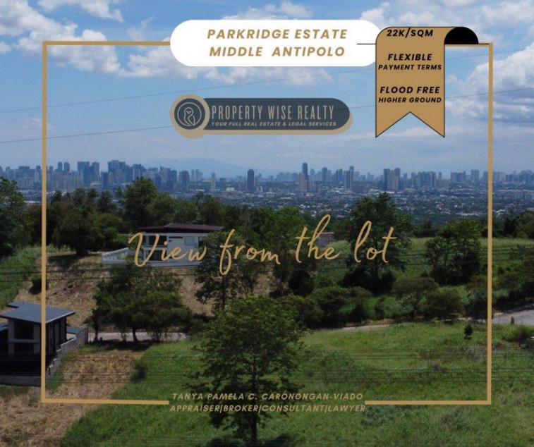 For Sale Overlooking City View In Parkridge Estate Antipolo City