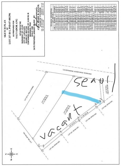 For Rent: Lot in Brgy. Looc, Lapu-Lapu City