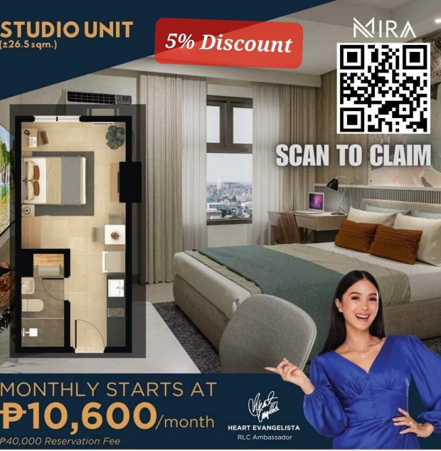 Mira Residences Newly Launched Preselling condo in Cubao by RLC